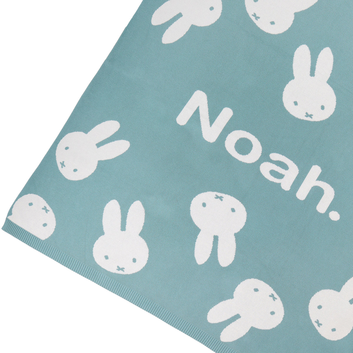 Personalised Miffy Name Blanket | Stone Blue – NAMELY CO