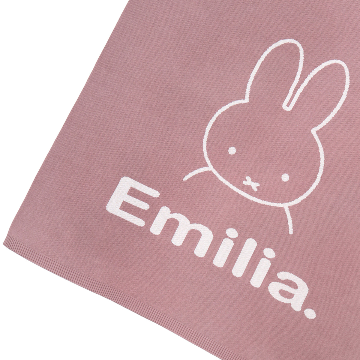 Personalised Miffy Name Blanket | Rose Bloom – NAMELY CO