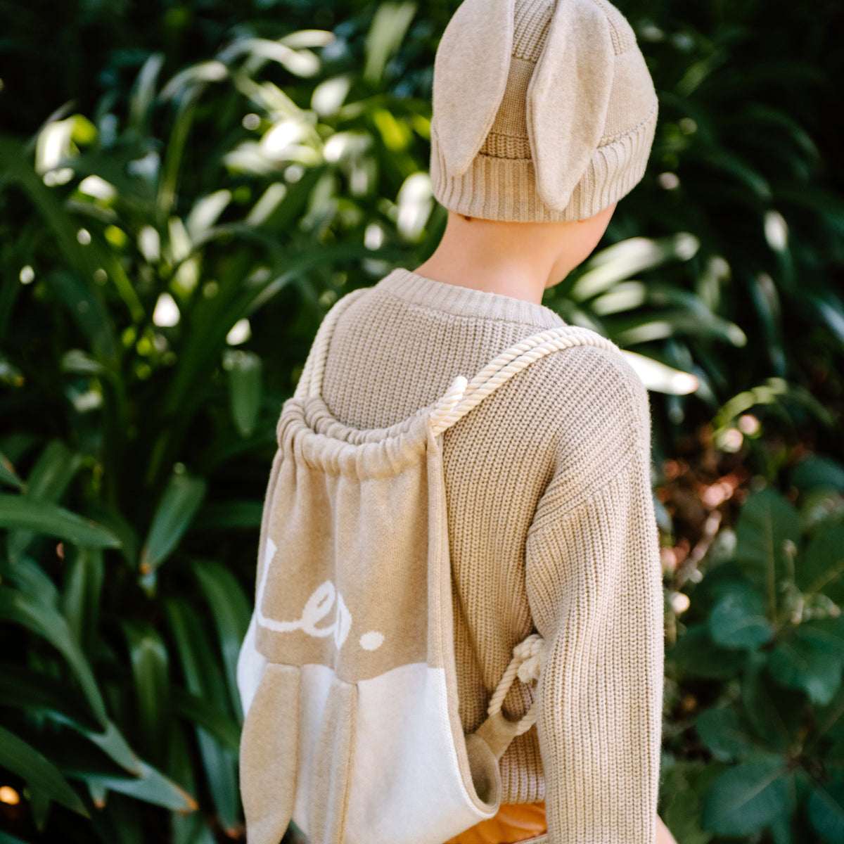 Personalised Bunny Bag | Light Camel | Easter Collection – NAMELY CO