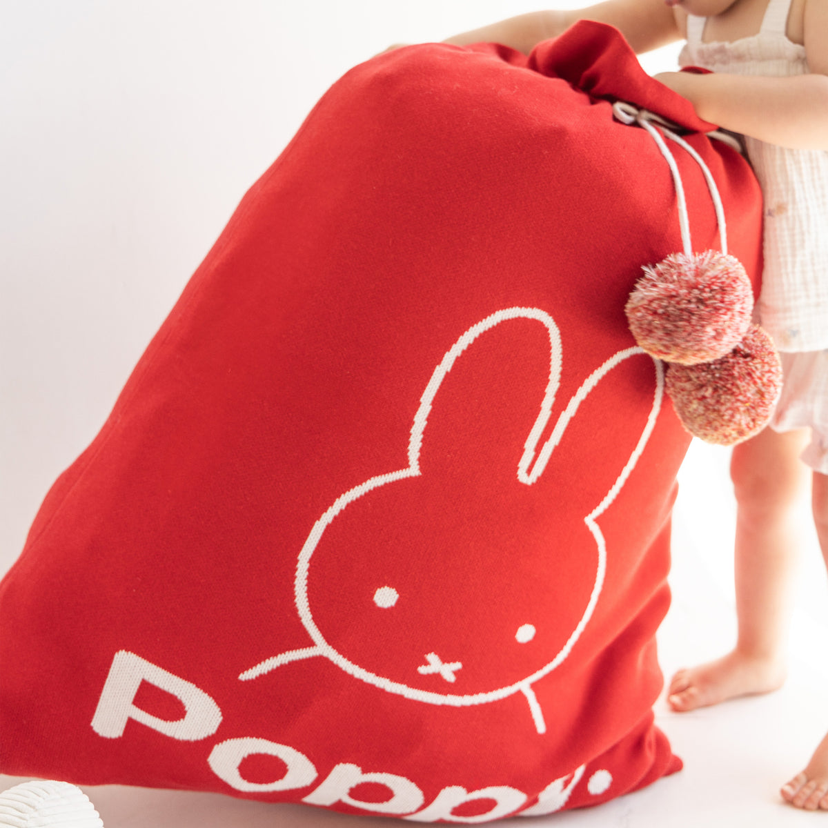 Namelyco & Miffy | Personalised Santa Sack | Red – NAMELY CO